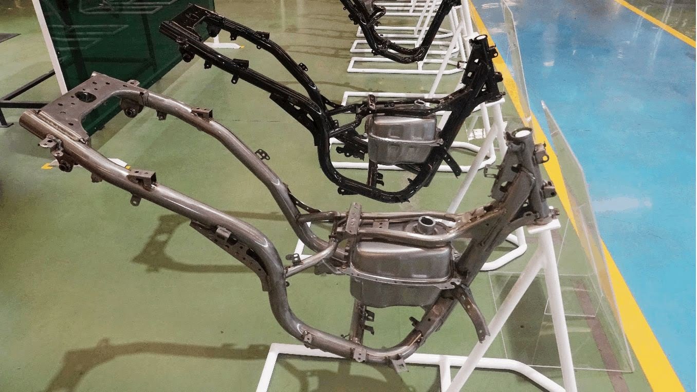 Kokoh, Anti Karat dan Kuat, Rangka Underbone Matic Yamaha Kualitas Dunia