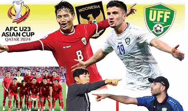 Indonesia U23 VS Uzbekistan U23, Berebut Tiket Otomatis ke Olimpiade