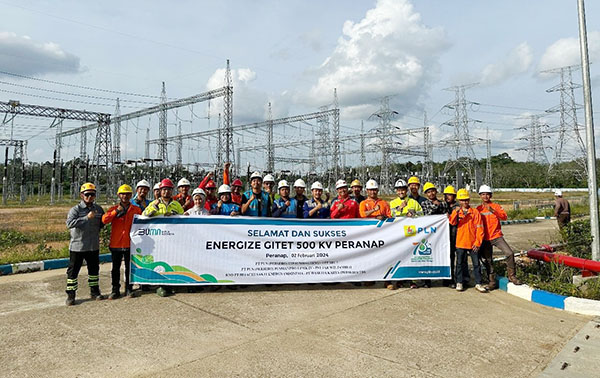 Energize GITET 500 kV Peranap, PLN Berhasil Tingkatkan Keandalan ...