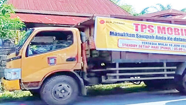 DLH Padang Siagakan TPS Mobile di Tiga Titik, Mulai 8 Juli, Sanksi Tipiring Buang Sampah ...