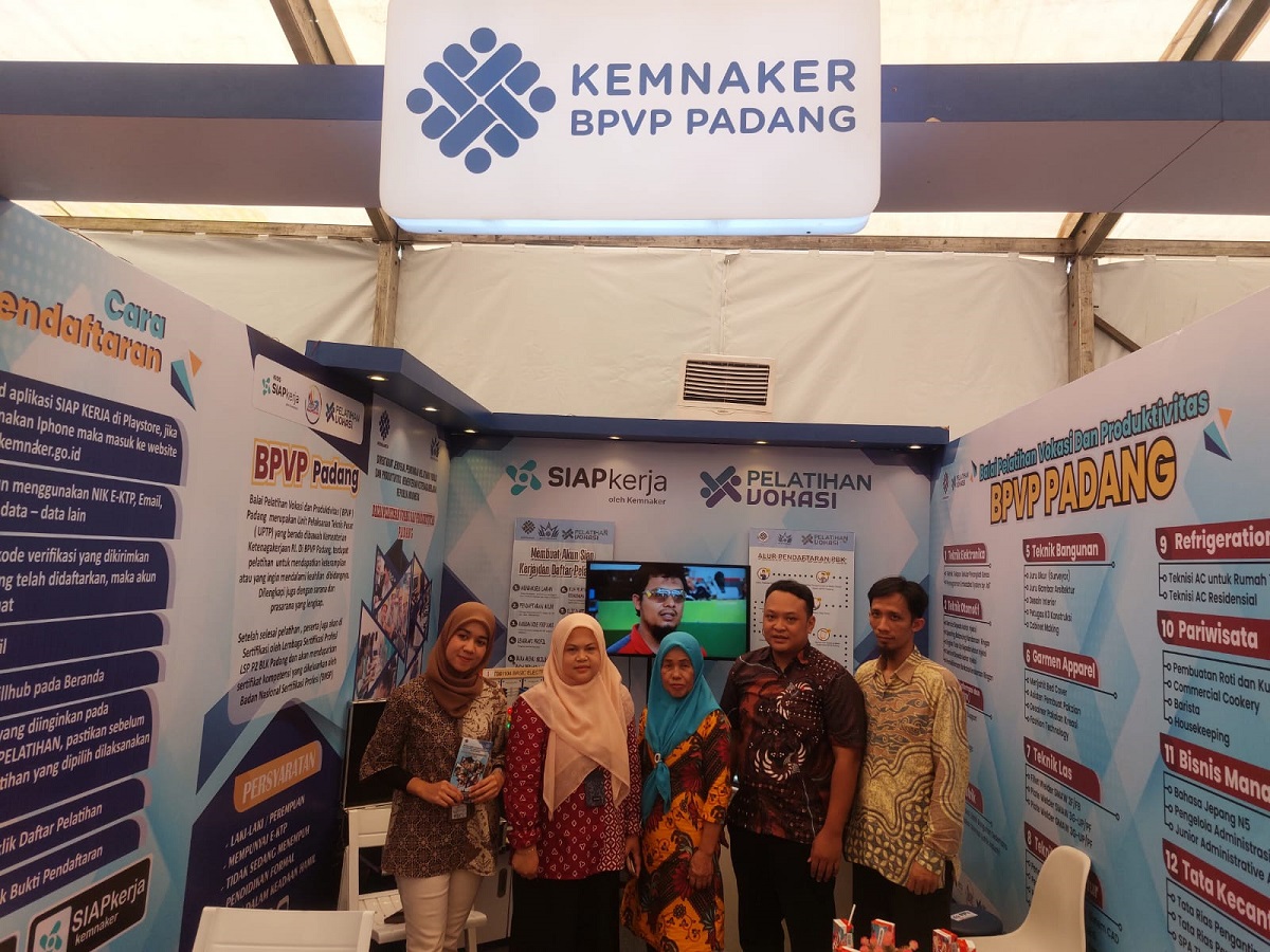 Hadir di Padang Ethnic Fiesta 2024, BPVP Padang Tawarkan Program Pelatihan Vokasi