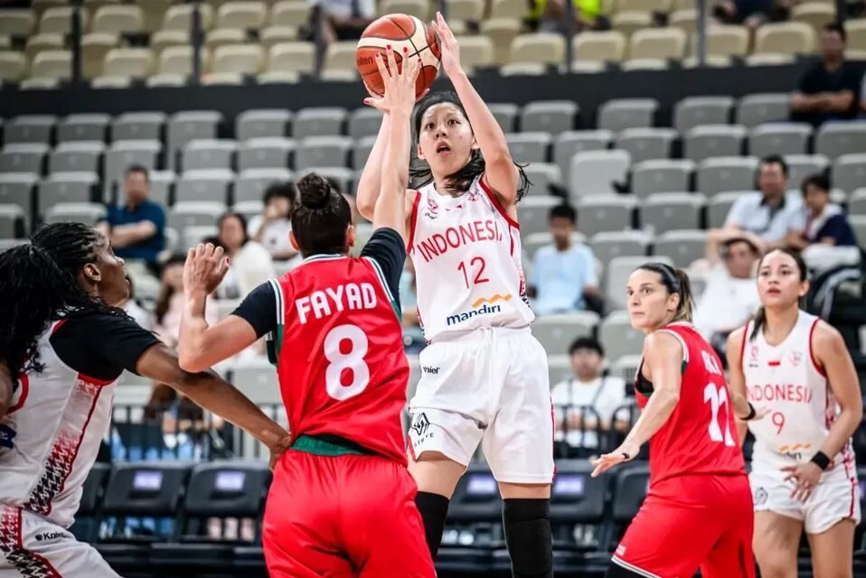 Nol Kemenangan di FIBA Women Asia Cup 2025, Srikandi Merah Putih Akhiri Petualangan di Divisi A